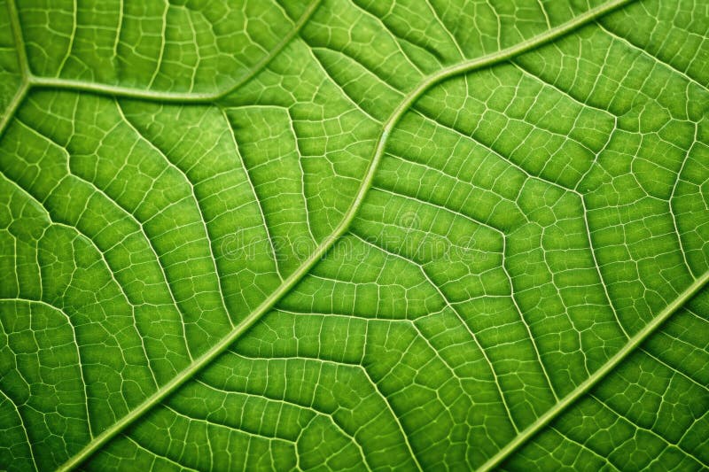 A Closeup Shot of the Texture of a Coffee Leaf Stock Illustration ...
