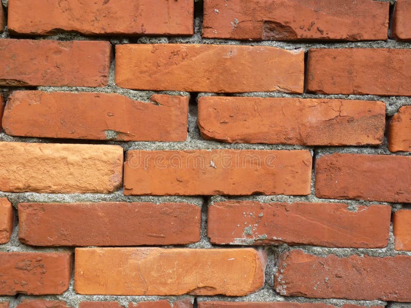 Closeup Shot of a Wall Made of Bricks Stock Photo - Image of ...