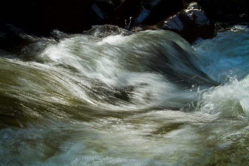 Closeup Shot Of Water Movement From A River Stock Photo - Image: 53549081