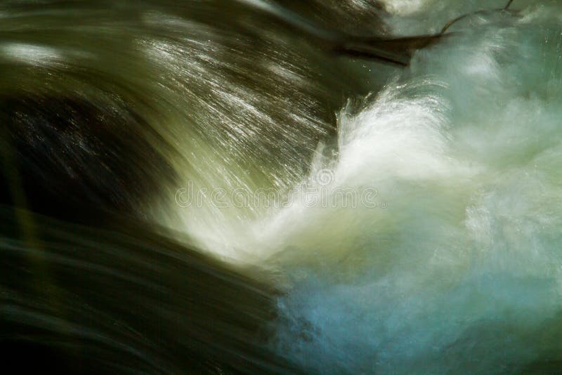 Closeup Shot of Water Movement from a River Stock Photo - Image of ...