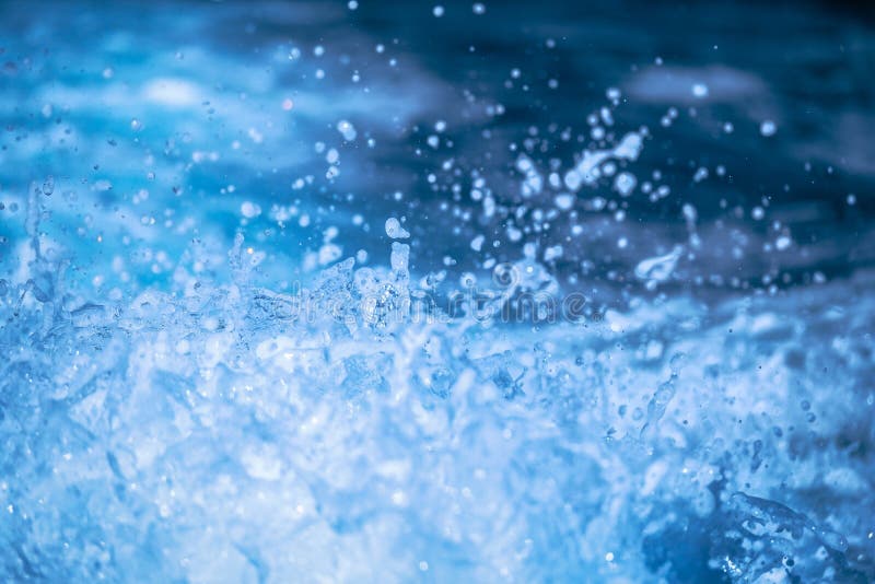 Closeup Shot of Water Splash Stock Image - Image of abstract, frame ...