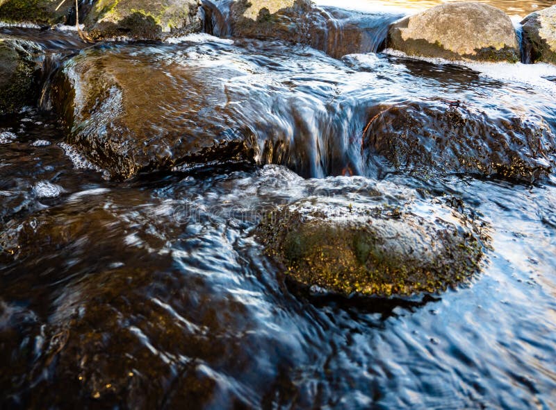 Big waterfall with steam stock photo. Image of beautiful - 33091228