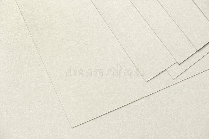 Closeup of Silver Colored Paper Pages Stock Photo - Image of design ...