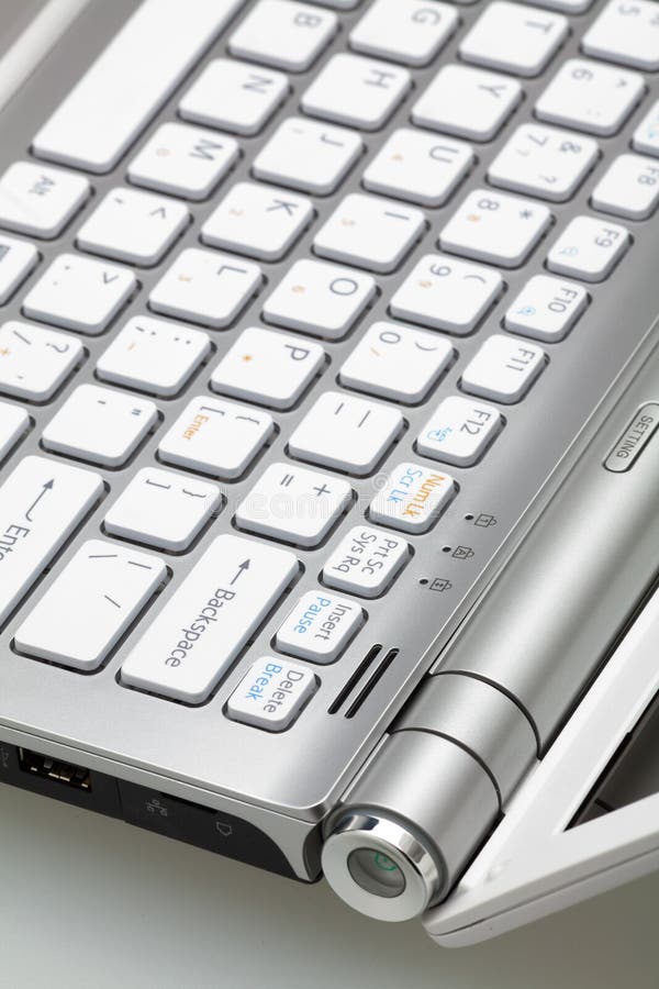 Laptop power button stock image. Image of keyboard, shallow - 1808061