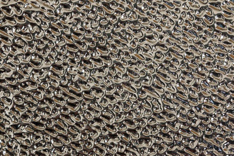 Closeup of a Silver Metallic Surface Stock Photo - Image of abstract ...