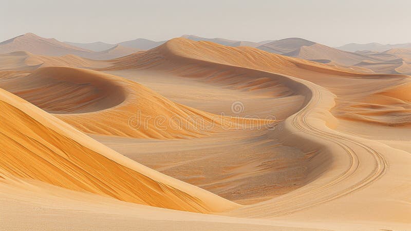 Closeup of Sinuous Lines and Patterns Created by the Shifting Layers of ...