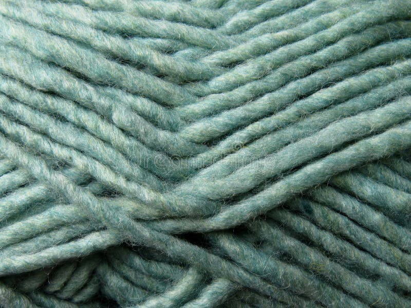 Closeup of Skein of Green Yarn Stock Photo - Image of texture, knitting ...