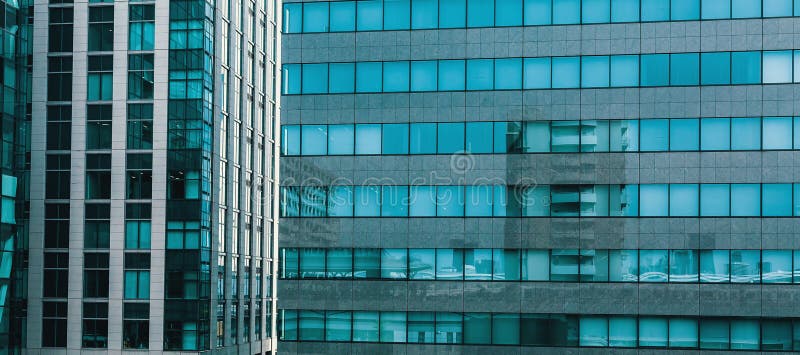 Closeup of Skyscraper Facade Abstract Urban Background Stock Photo ...