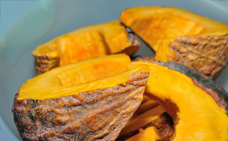 The Texture of Pumpkin Pulp. Stock Photo - Image of orange, sliced: 49825046