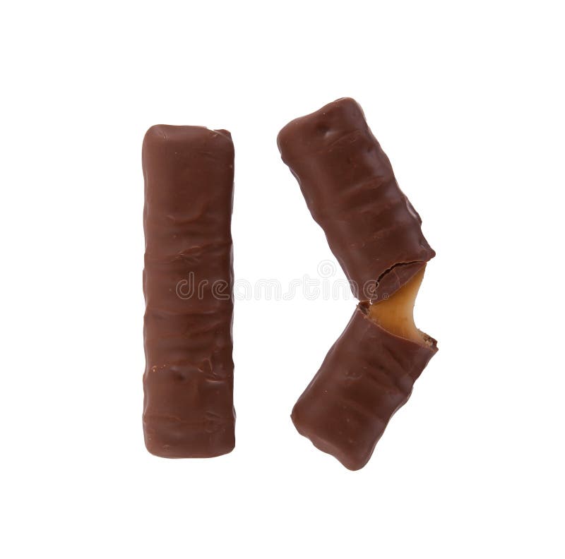 Closeup of Small Chocolate Bars Stock Photo - Image of snack, cacao ...