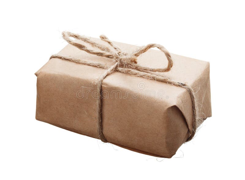 Old parcel stock photo. Image of package, objects, rough - 39843622