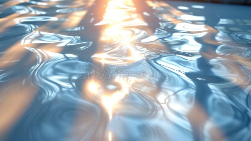 Closeup of the Smooth and Glossy Surface of Modern Glossy Paper ...