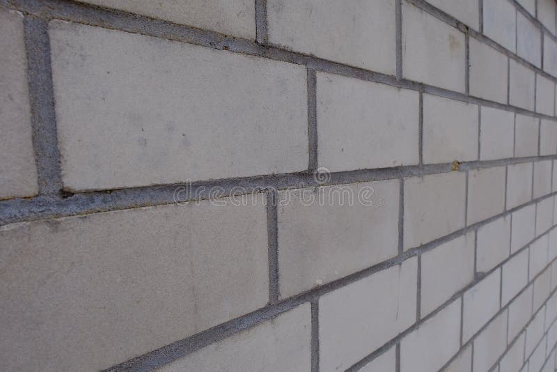 Closeup of a Smooth White Brick Wall - Cool for Backgrounds and ...