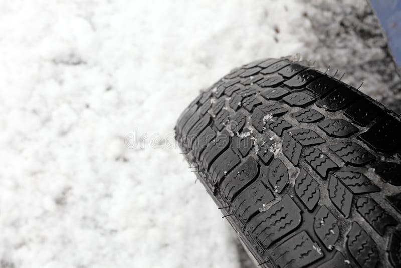 Snow Tire Advisory Sign Near Gardiner Montana Stock Image - Image of ...