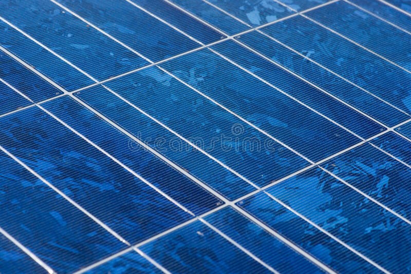 Closeup of Solar Panels stock image. Image of pattern - 1689879