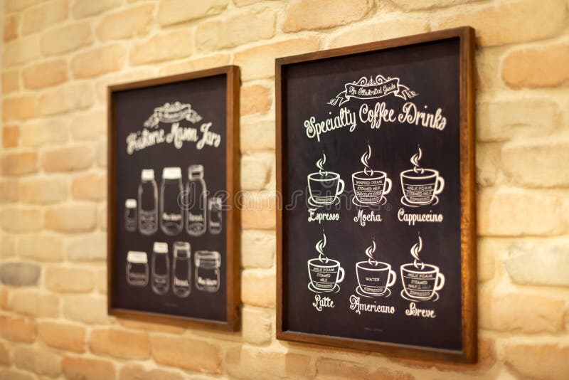 Chalk Drawings Decorative Cup Coffee Stock Photos - Free & Royalty-Free ...
