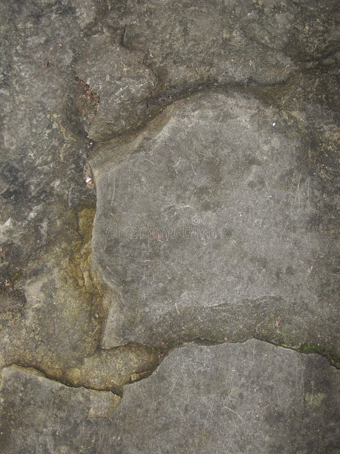 Closeup Split, Cracked Layers of Old Masonry, Limestone. Facing Plates ...