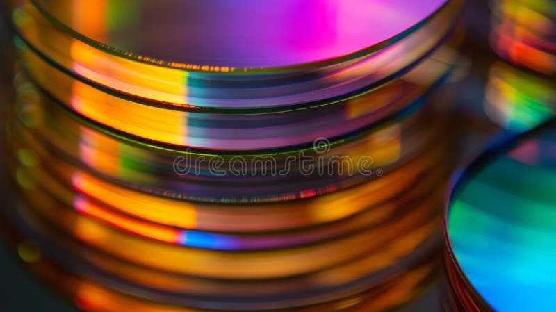A Closeup of a Stack of Polarizing Filters Used To Demonstrate How ...