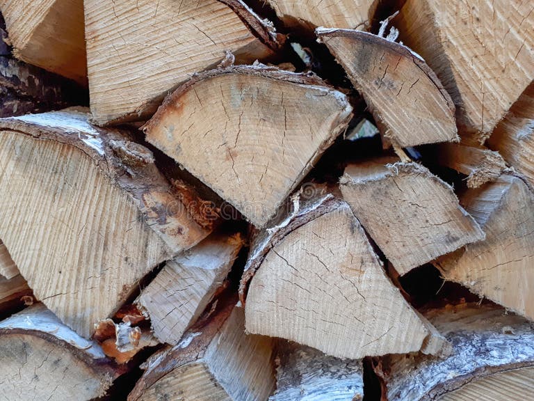 Closeup of a Stack of Tree Lumber Under the Sunlight at Daytime Stock ...