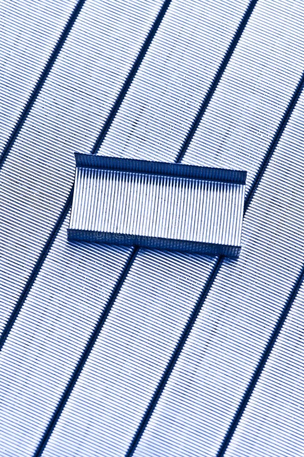 Closeup of staples stock image. Image of group, connect - 14539261