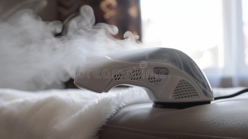 A Closeup of the Steam Trigger on a Handheld Garment Steamer Providing ...