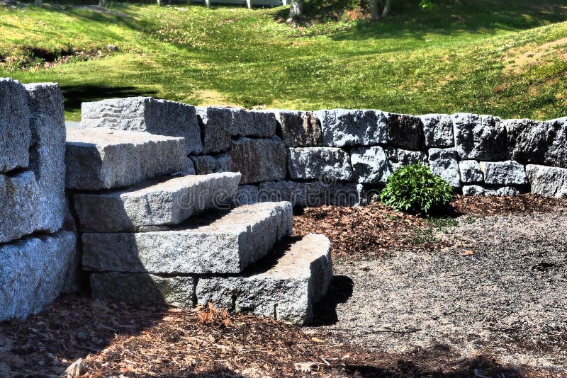 Closeup of Stone Stairs in a Park in Halifax during Daytime Stock Photo ...