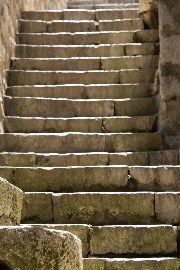 Closeup of stone steps stock image. Image of architecture - 31905533
