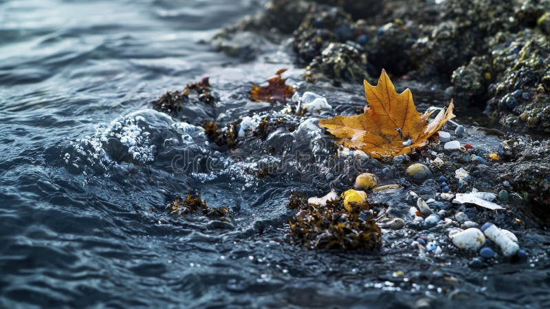 Closeup Study of Ocean Pollution Dispersion Effects on Marine Life in ...