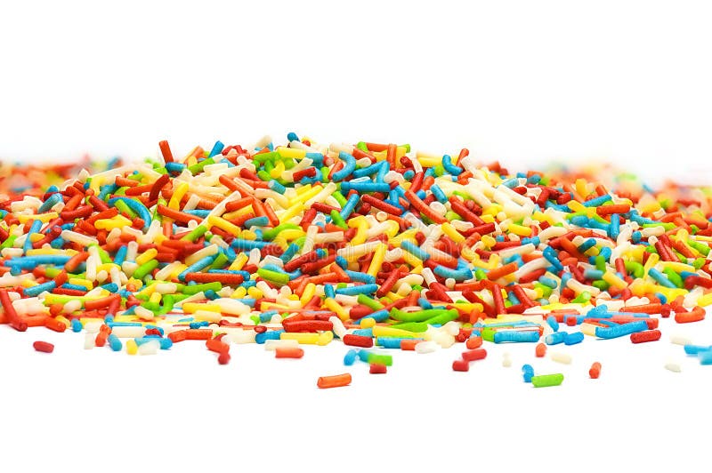 Closeup of sugar strands stock photo. Image of multicolored - 29291892