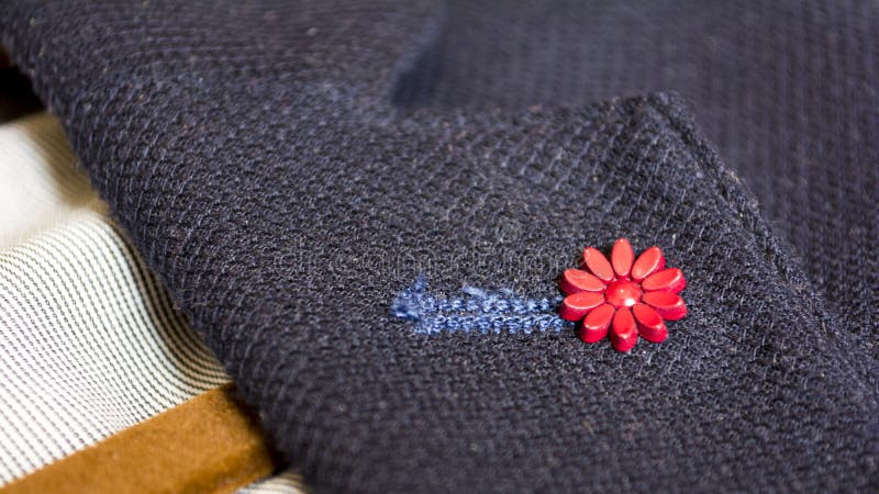 Closeup of Suit Pin for Business or Formal Wear. Stock Photo - Image of ...