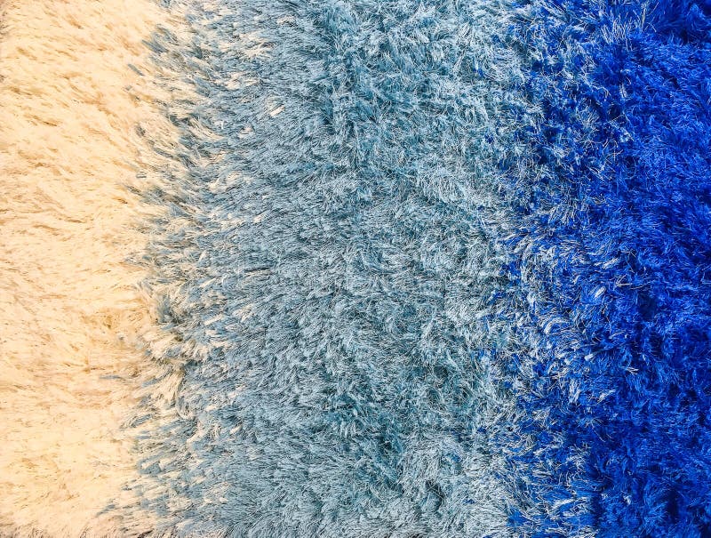 Closeup Surface Abstract Fabric Pattern at the Blue Fabric Carpet at ...