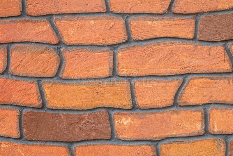 Closeup Surface Brick Pattern at Beautiful Brick Wall Textured ...