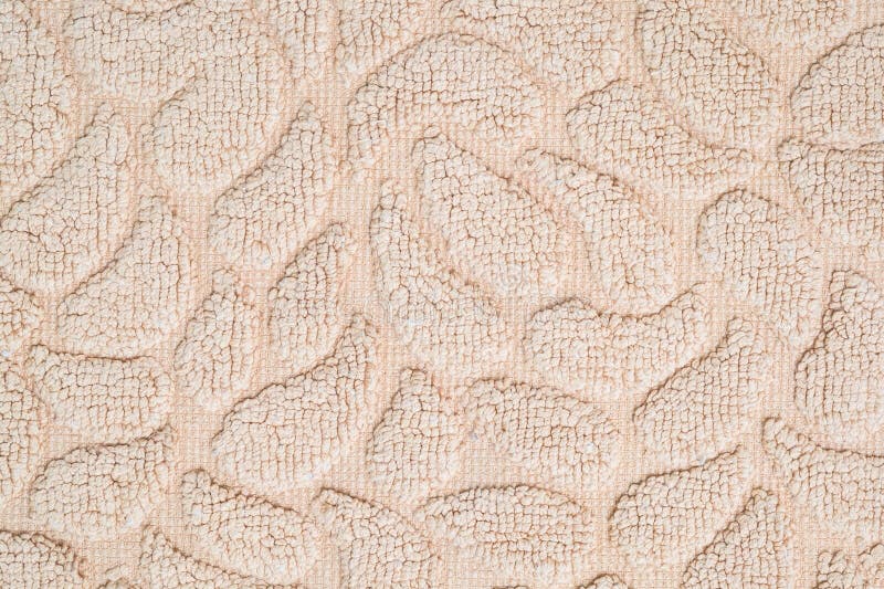 Closeup Surface Fabric Pattern at Old Brown Fabric Mat Texture ...