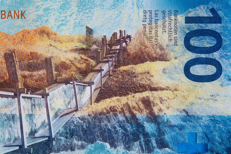 Closeup of 100 Swiss Franc Banknote Stock Photo - Image of bank, change ...