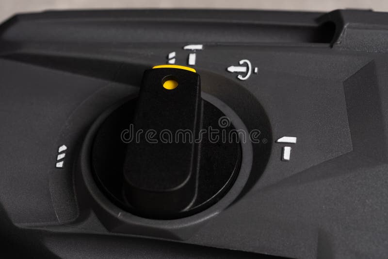 Closeup Switch of Different Modes on Punch Stock Photo - Image of ...