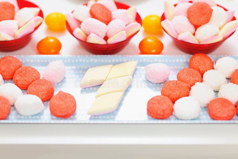 Closeup on Table with Sweets Stock Image - Image of table, party: 24009691