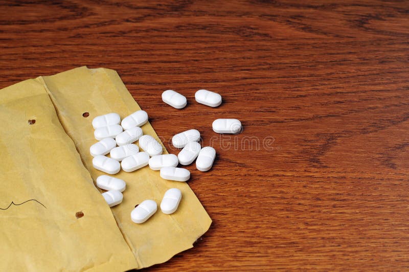 Closeup of tablets stock image. Image of prescription - 12048209