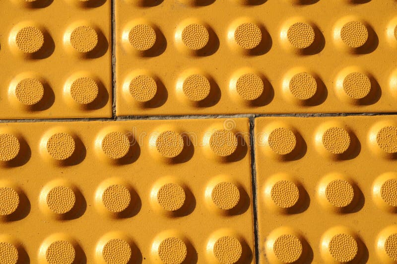 Closeup of Tactile Paving stock photo. Image of texture - 19906694