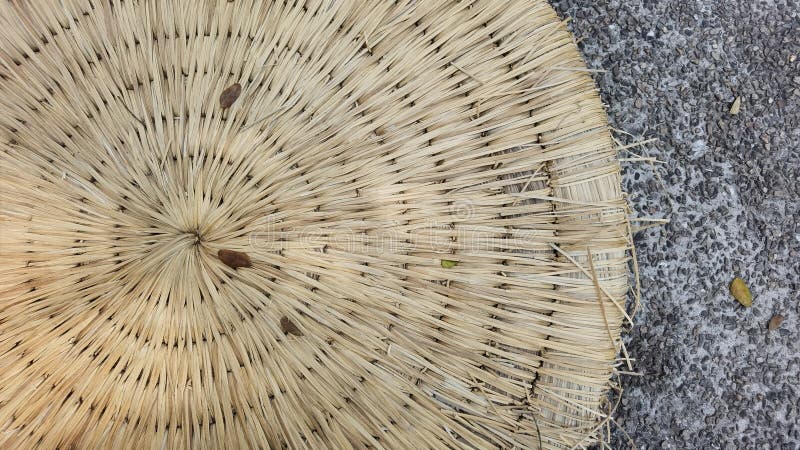Closeup Texture of Brown Wicker Woven Pattern Stock Image - Image of ...