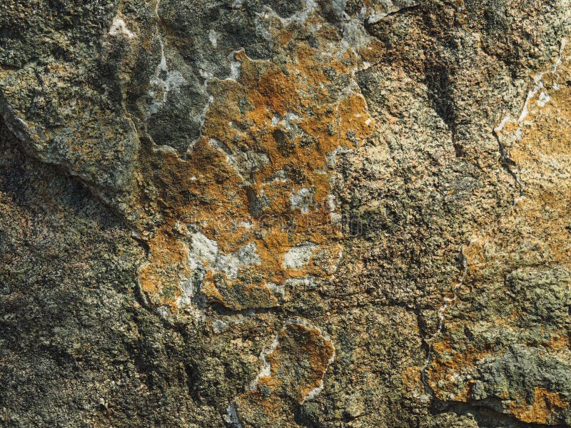 A Closeup of the Texture of a Large Raw Granite Stone_ Stock Image ...