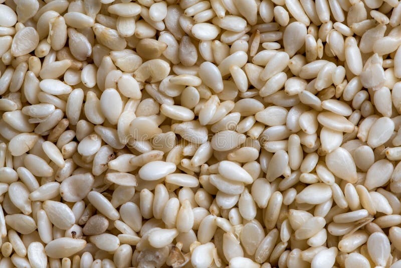 Closeup Texture of Sesame Seeds Stock Photo - Image of natural, cereal ...