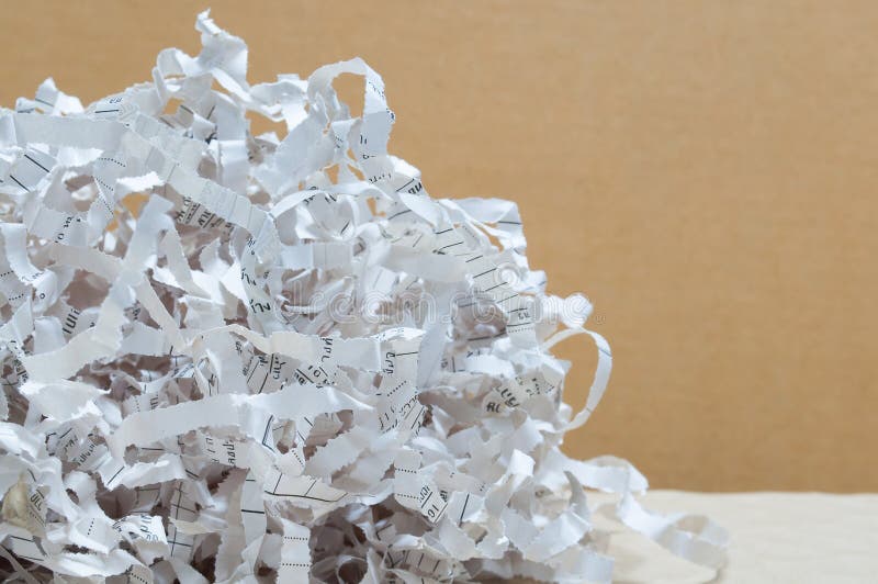 Paper Scrap of Dot Matrix Printer Paper Tear Off Edges Stock Image ...