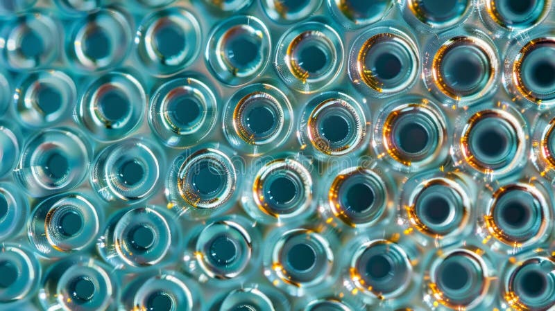 A Closeup of a Texture with Tiny Circular Bumps Closely Packed Together ...