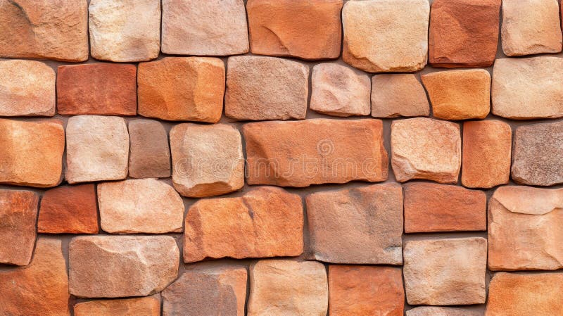 Closeup, Textured Brick Wall a Study in Construction and Design Closeup ...