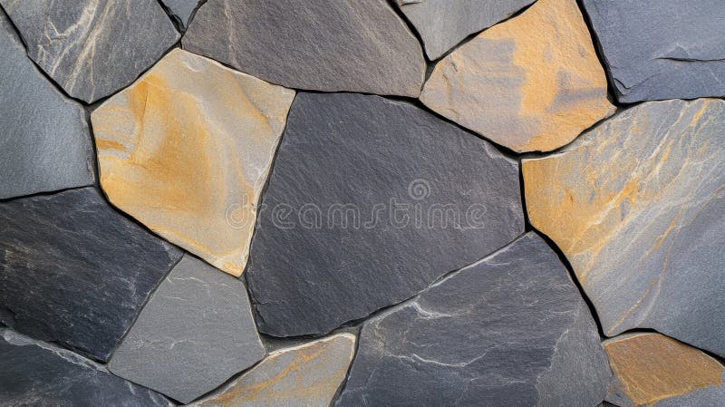 Closeup, Textured Stone Wall Detailed Rock Formations and Natural ...