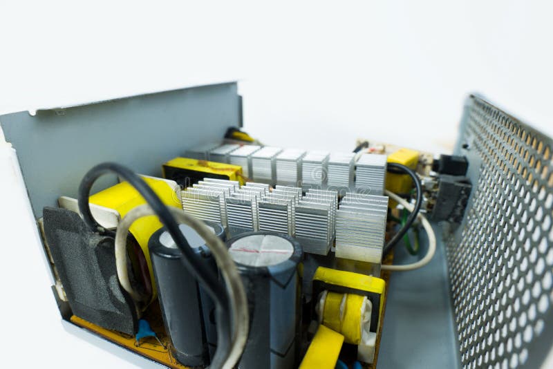 Closeup of Thermoelectric Cooler for Electronics Stock Photo - Image of ...