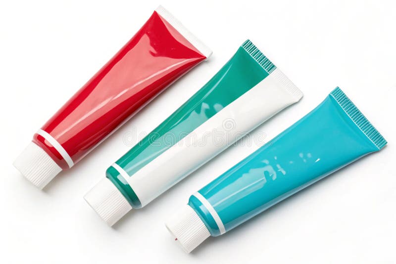 Colored Toothpaste Sample Set Stock Illustrations – 3 Colored ...