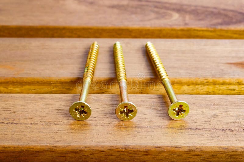 A Set of Cross Screws, Formation Stock Photo - Image of accurate ...