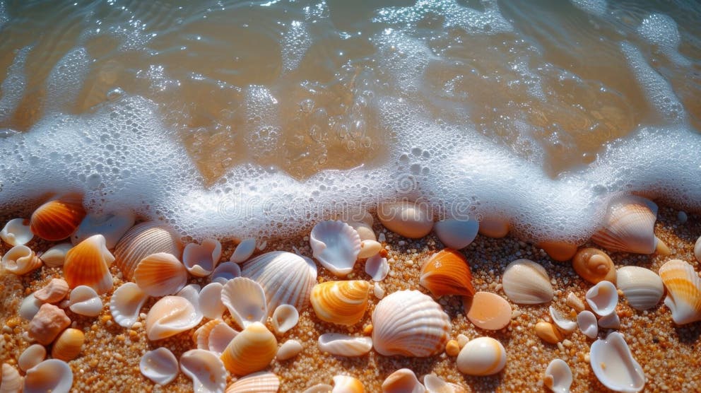 Closeup of Tiny Glittering Flecks of Sand Blending into Co Pebbles and ...