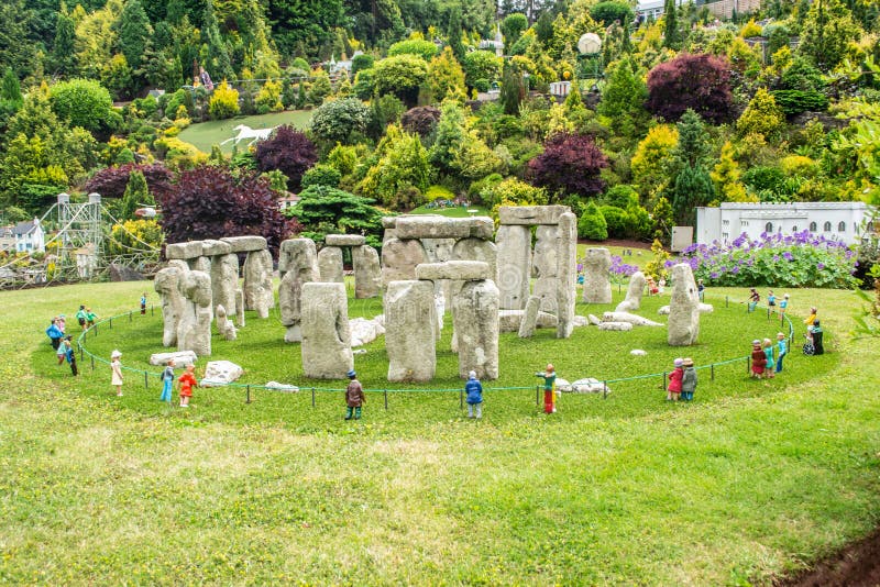 Mini Stonehenge stock photo. Image of plain, national - 16490292